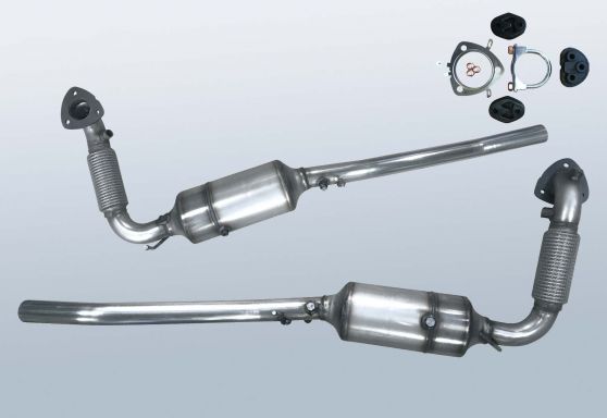 DPF - Dieselpartikelfilter mit OXI KAT FORD Transit Custom 2.2 TDCI (TTF F3) CYF4 CYFF
